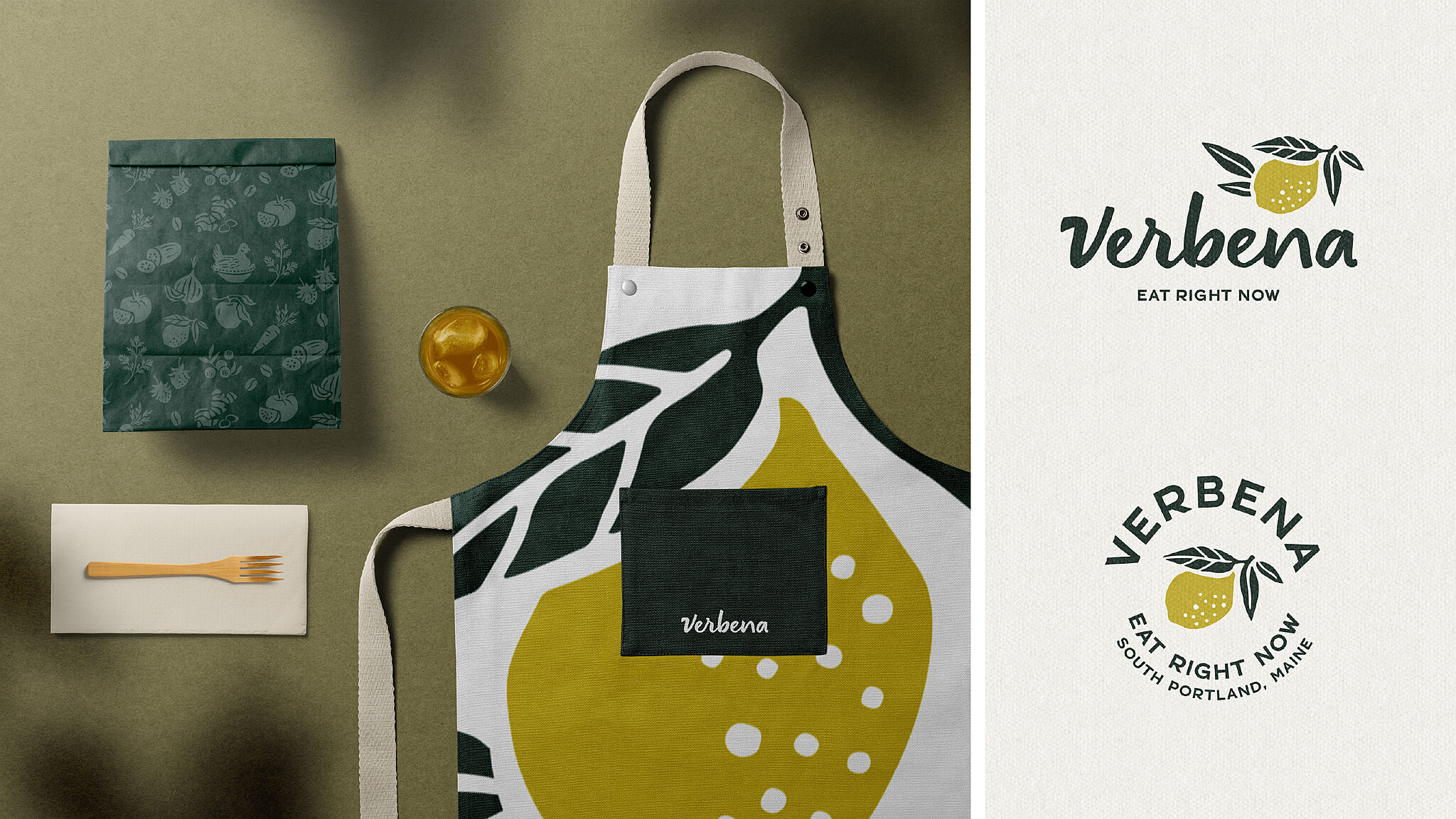 Branding for Verbena Indigo Award winner 2023