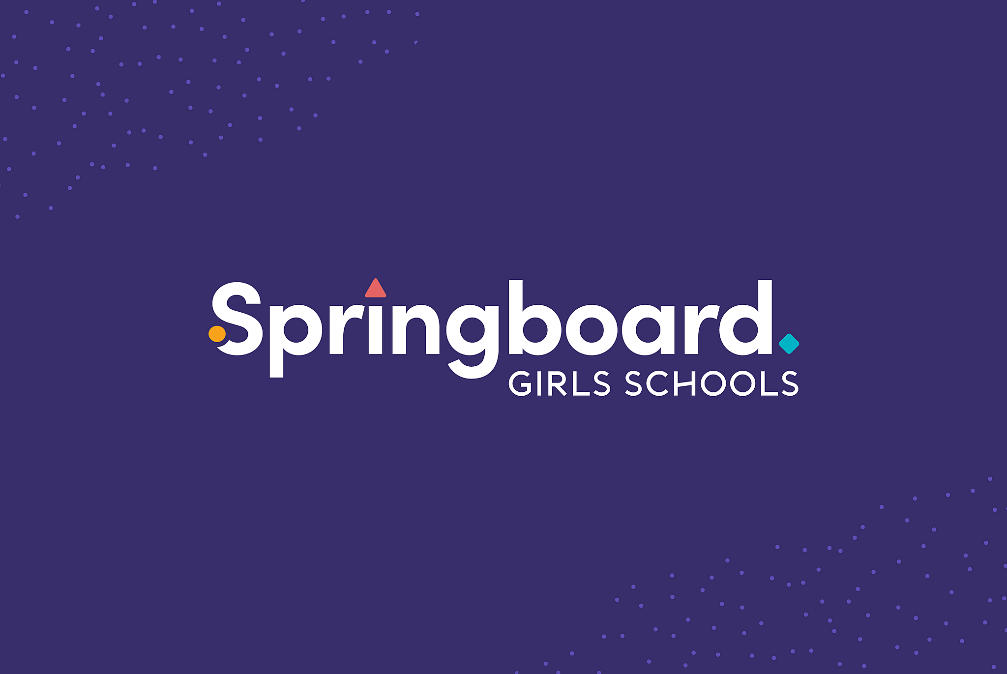 Springboard Girls Schools Rebranding Indigo Award winner 2023