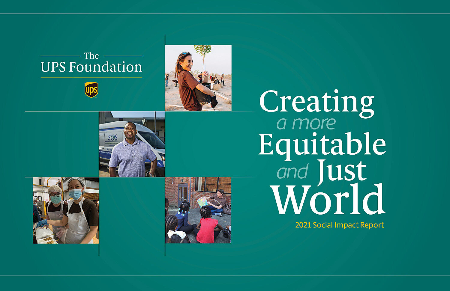 The UPS Social Impact Report Indigo Award winner 2023