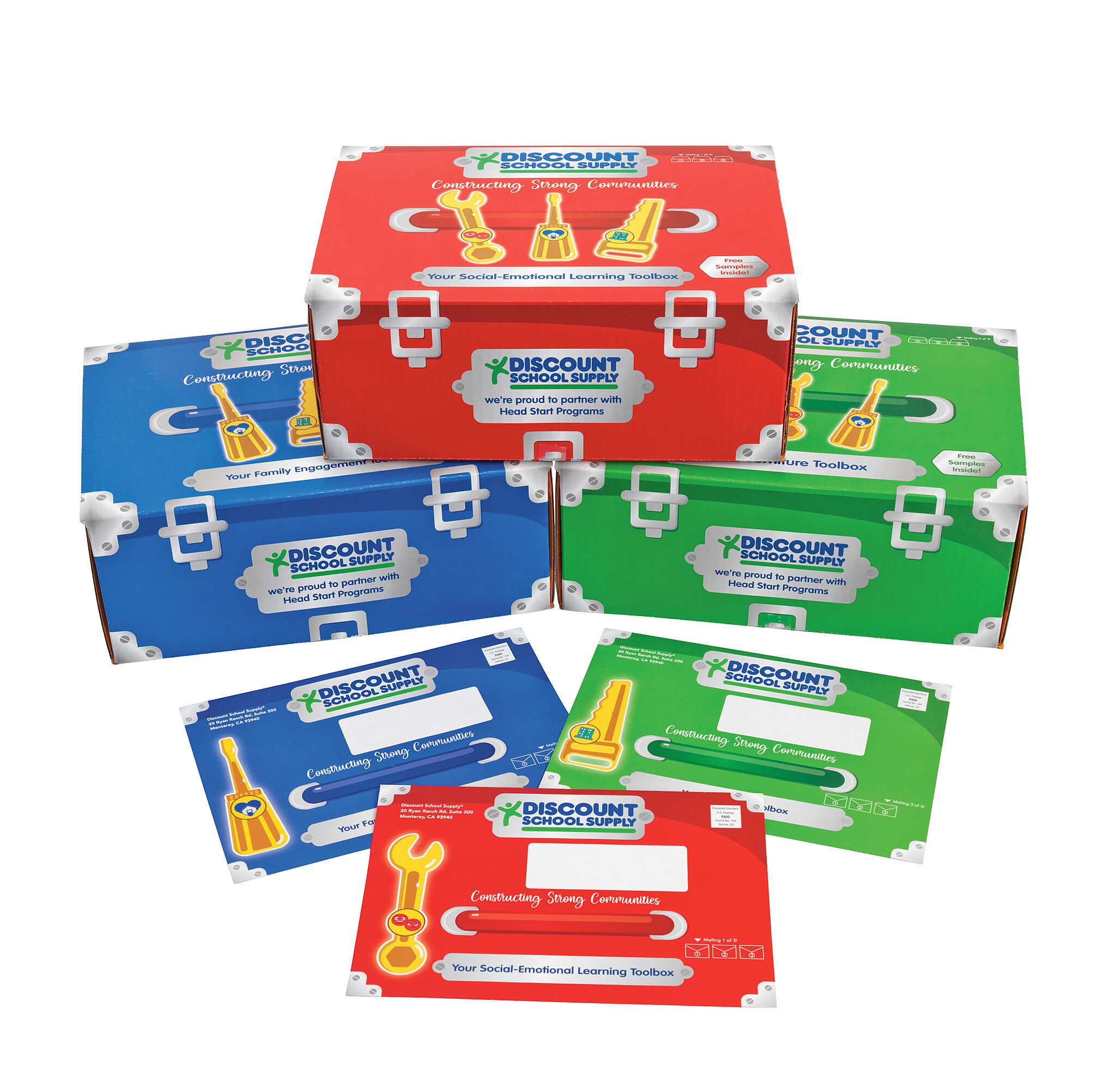 Your Tools to Success - 3 Part Direct Mail Sample Kits Indigo Award ...