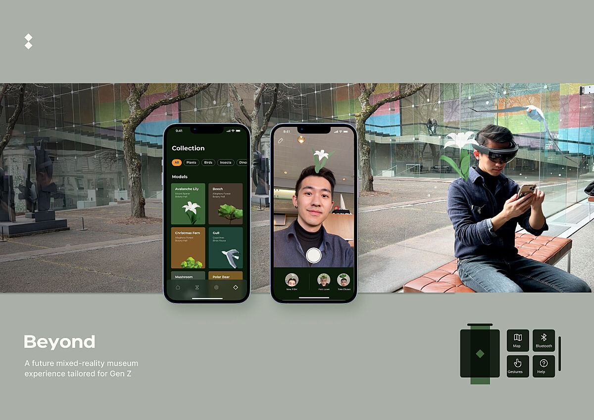 BEYOND - Mixed-reality Museum Experience Indigo Award winner 2023